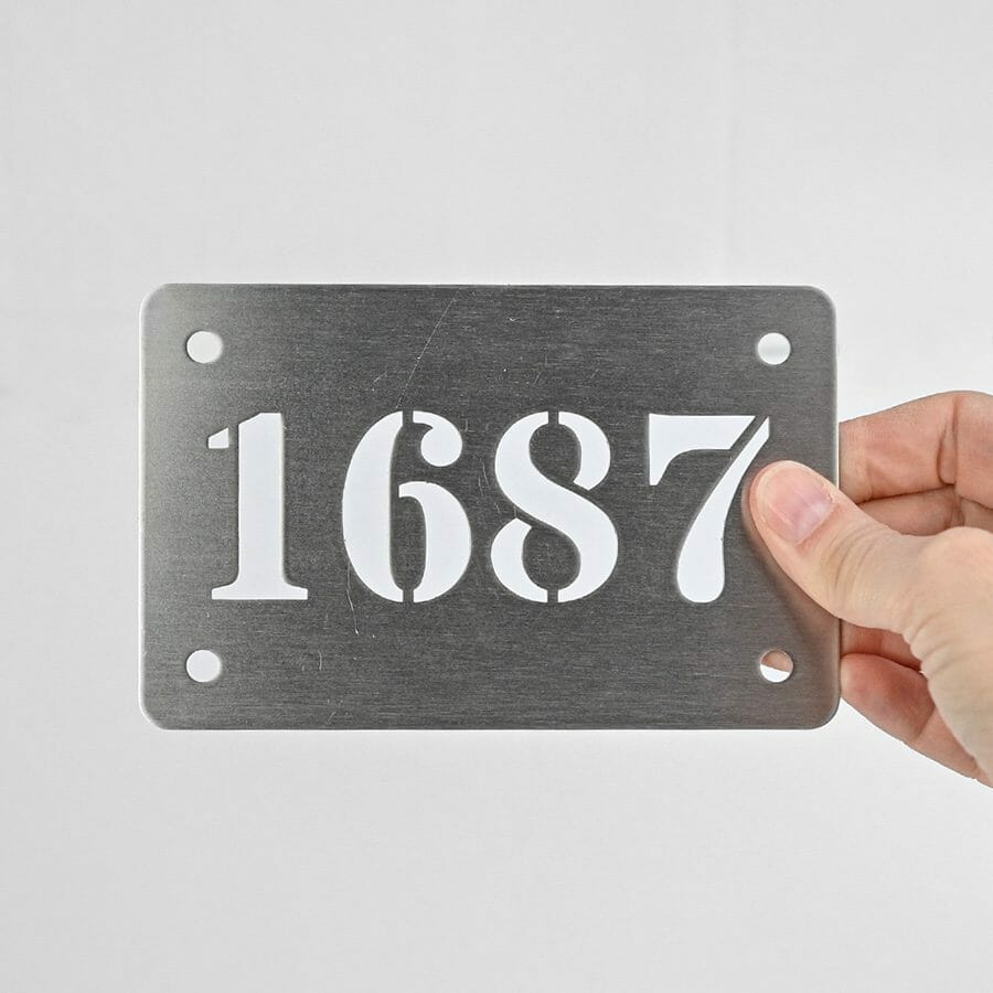 Laser Cut Metal Numbers - SendCutSend Laser Cut Metal Numbers - SendCutSend